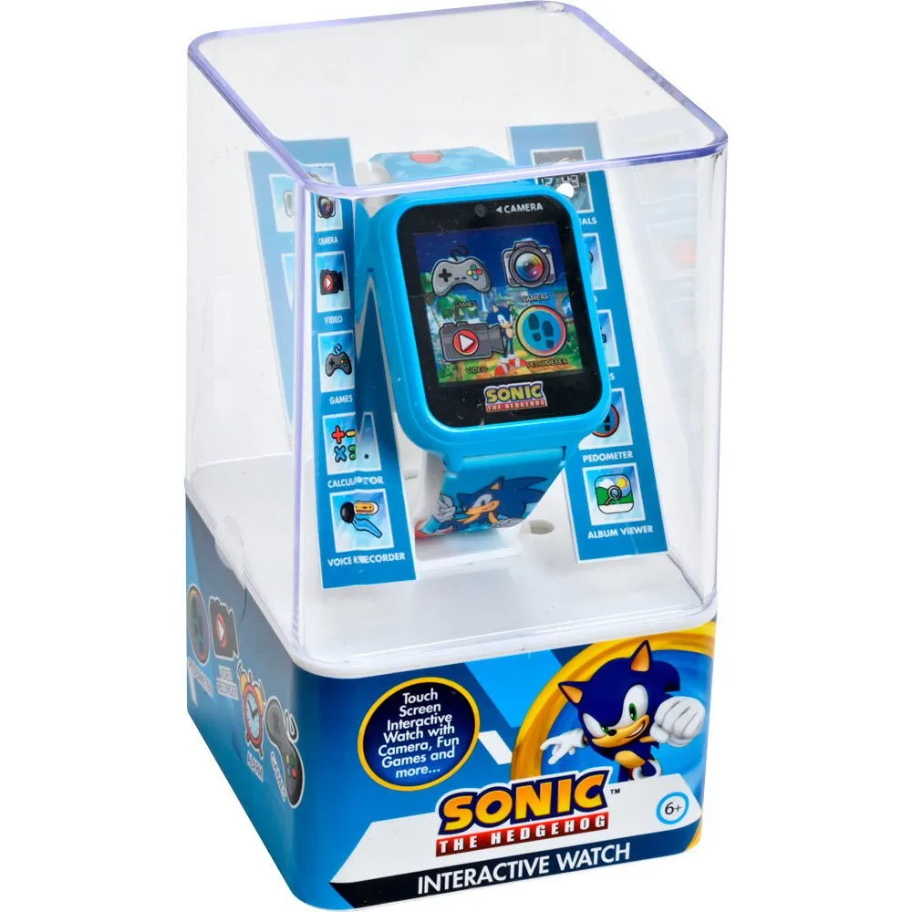 Sega Sonic Smart Digital Clock Blue | Techinn