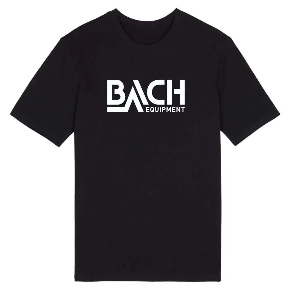Bach Logo Short Sleeve T-Shirt Black | Trekkinn