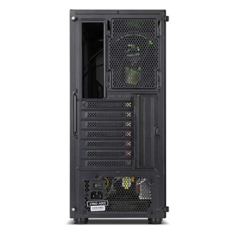 Nox Infinity Gamma ARGB PC Tower Case With Window Black | Techinn