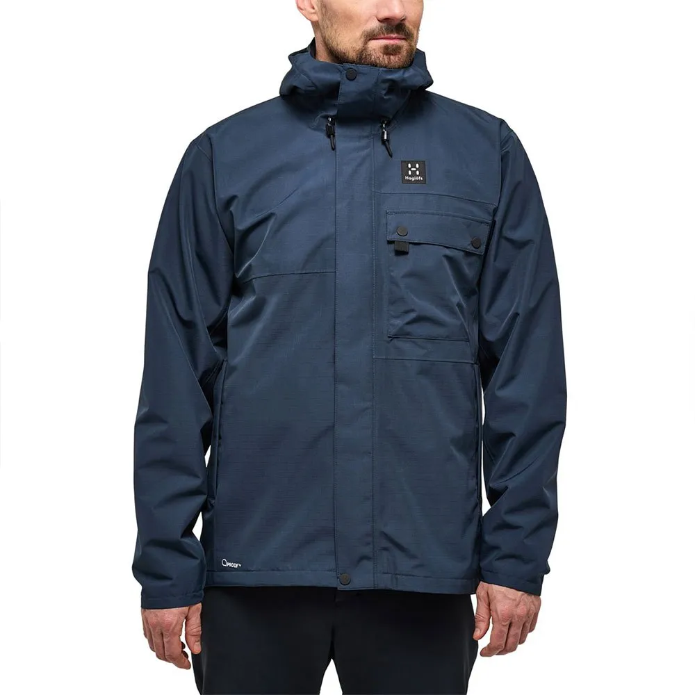 Haglöfs Porfyr Proof jacket Blue | Trekkinn