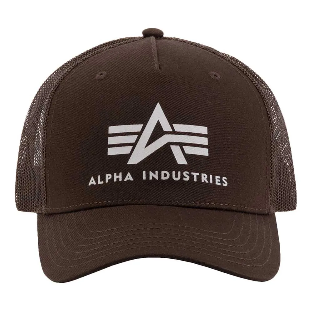 Alpha industries Basic Trucker Trucker Cap Brown | Dressinn