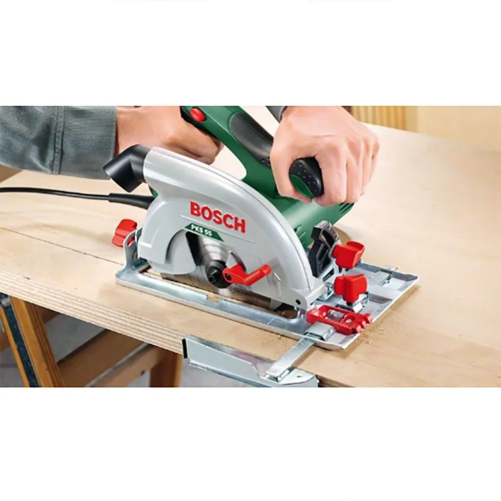 Bosch PT PKS 55 Circular Saw Silver | Bricoinn