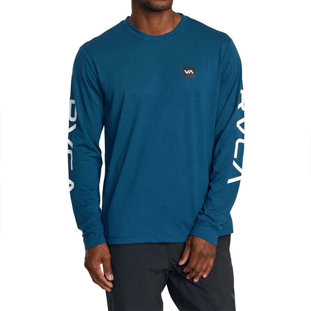 Rvca 2X Long Sleeve T-Shirt Blue | Dressinn