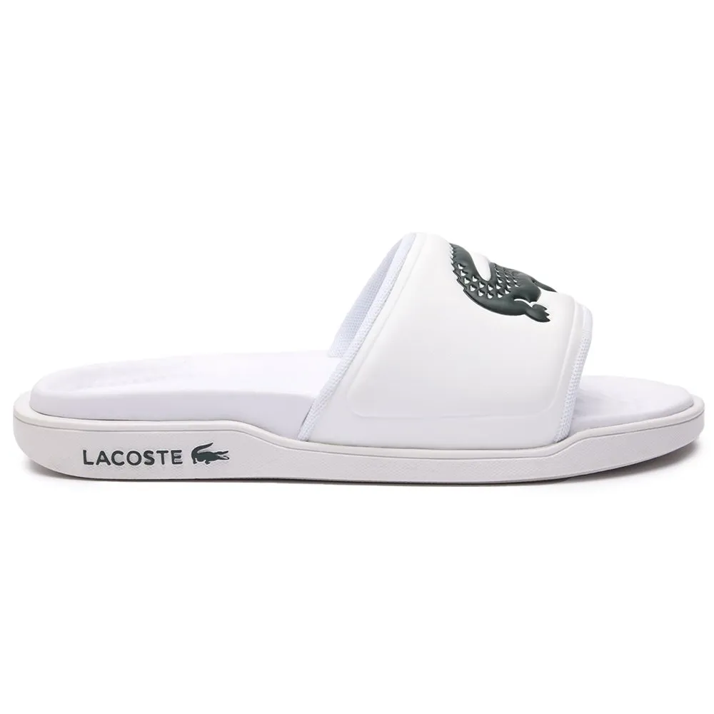 Lacoste 43CFA1001 Slides White | Dressinn