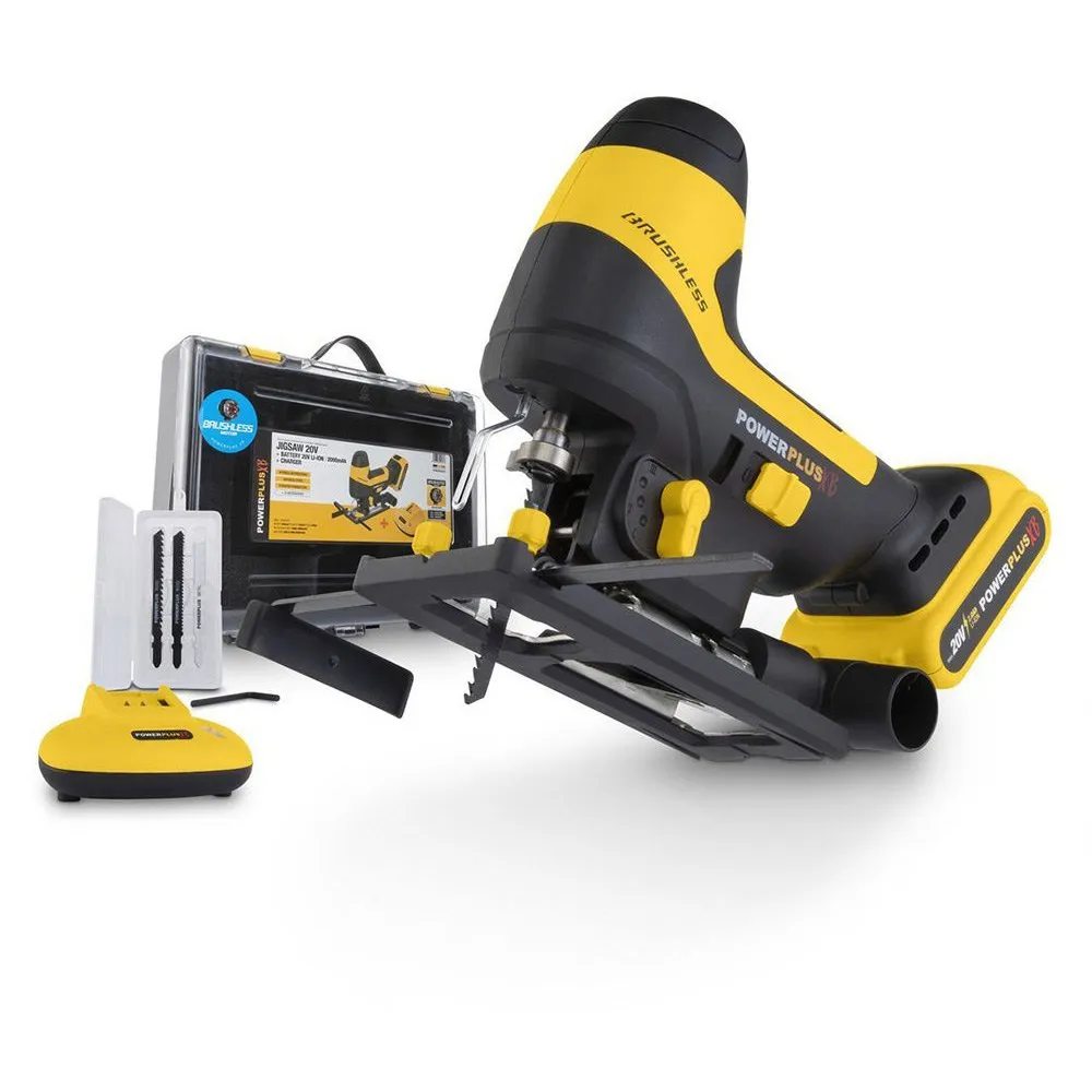 Powerplus POWXB50020 20V Jigsaw Silver | Bricoinn