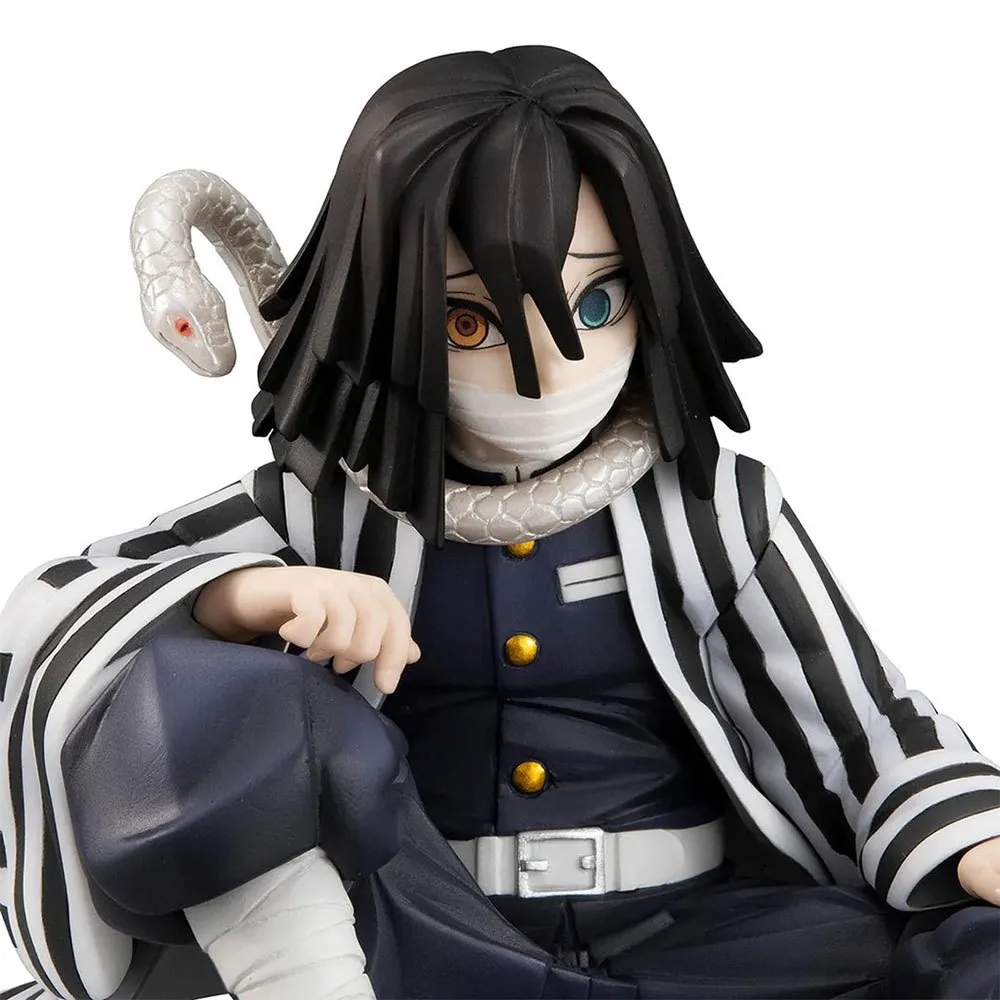 Megahouse Demon Slayer Kimetsu No Yaiba Gem Iguro Obanai Figure Black ...