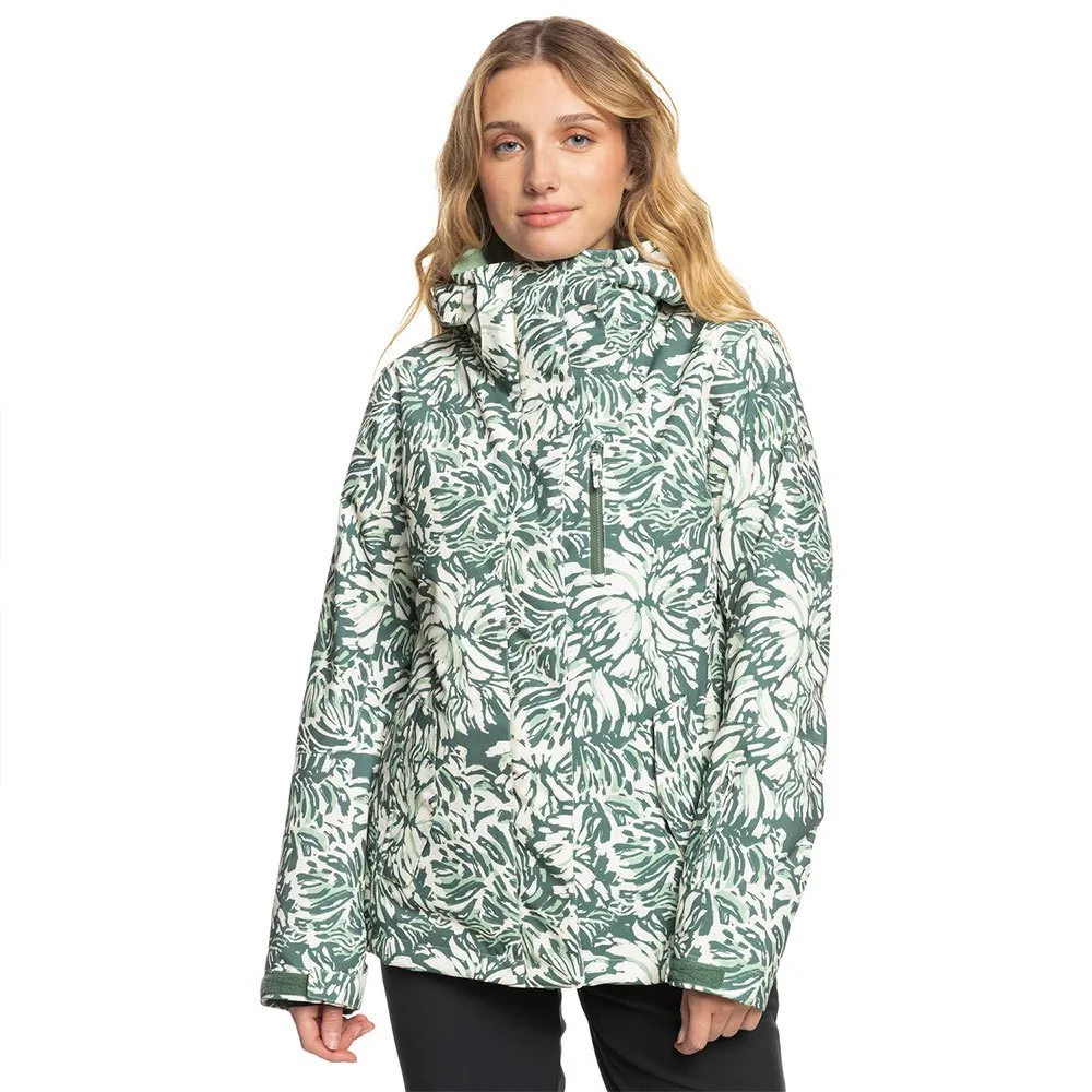 Roxy Jetty Jacket Green | Snowinn