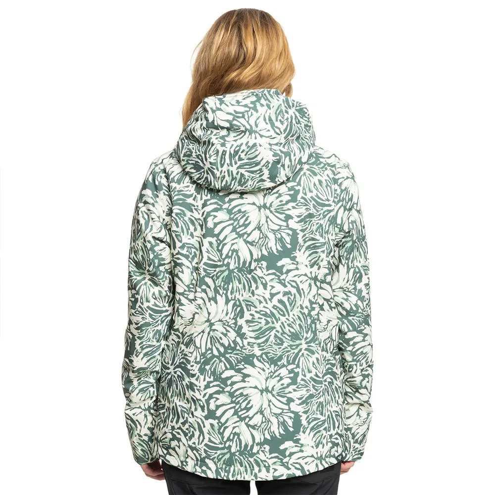 Roxy Jetty Jacket Green | Snowinn