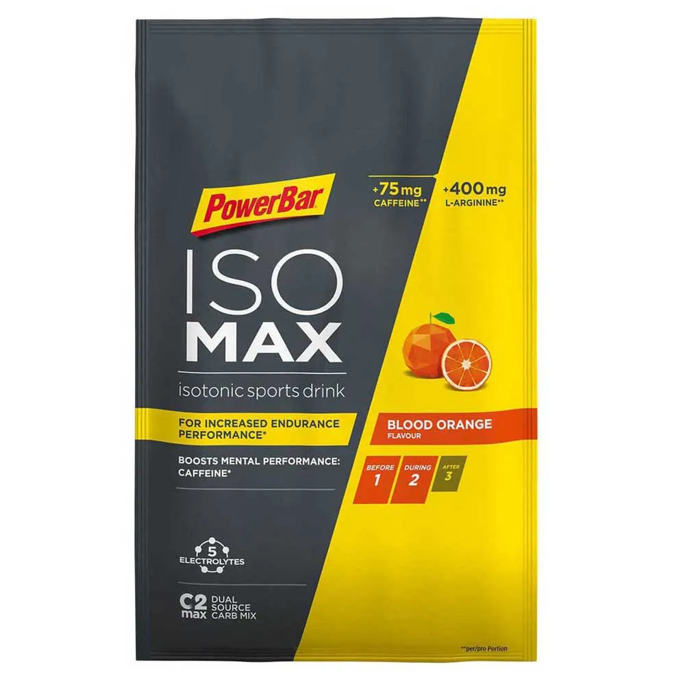 Powerbar IsoMax 50g Orange Isotonic Powder Sachet, Clear | Bikeinn