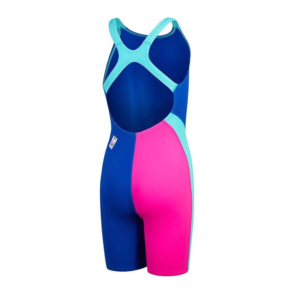 Speedo Fastskin Endurance+ Open Back Competition Swimsuit Blue| Swiminn