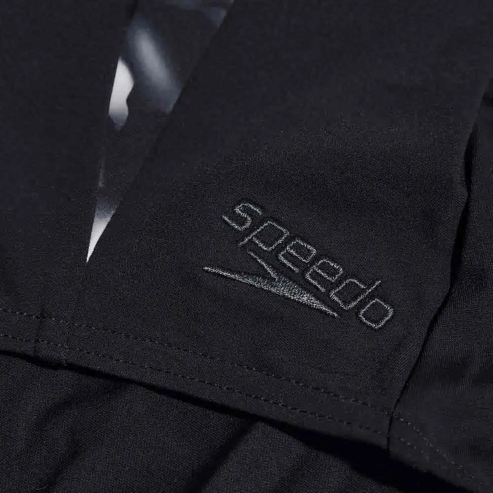 Speedo Shaping Printed Panel Swimsuit Black | Swiminn