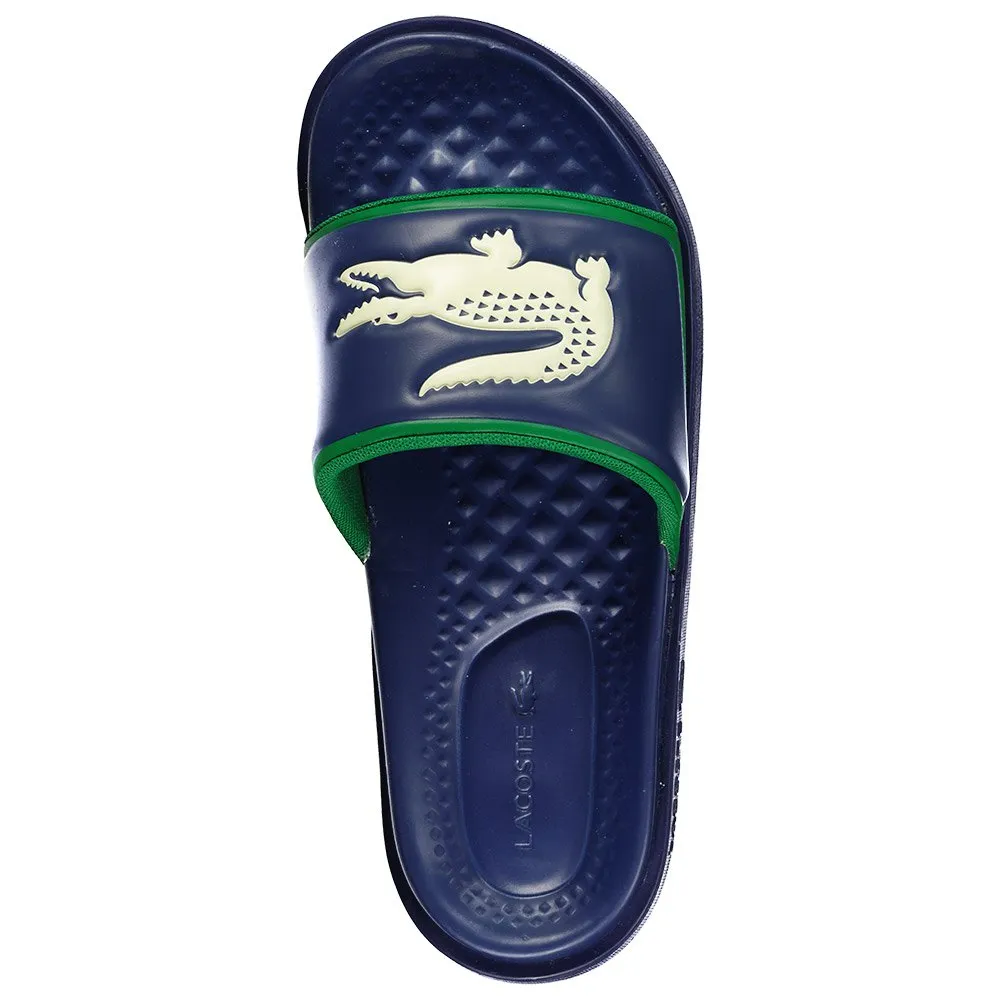 Lacoste Serve Dual 2231 CMA Slides Green | Dressinn