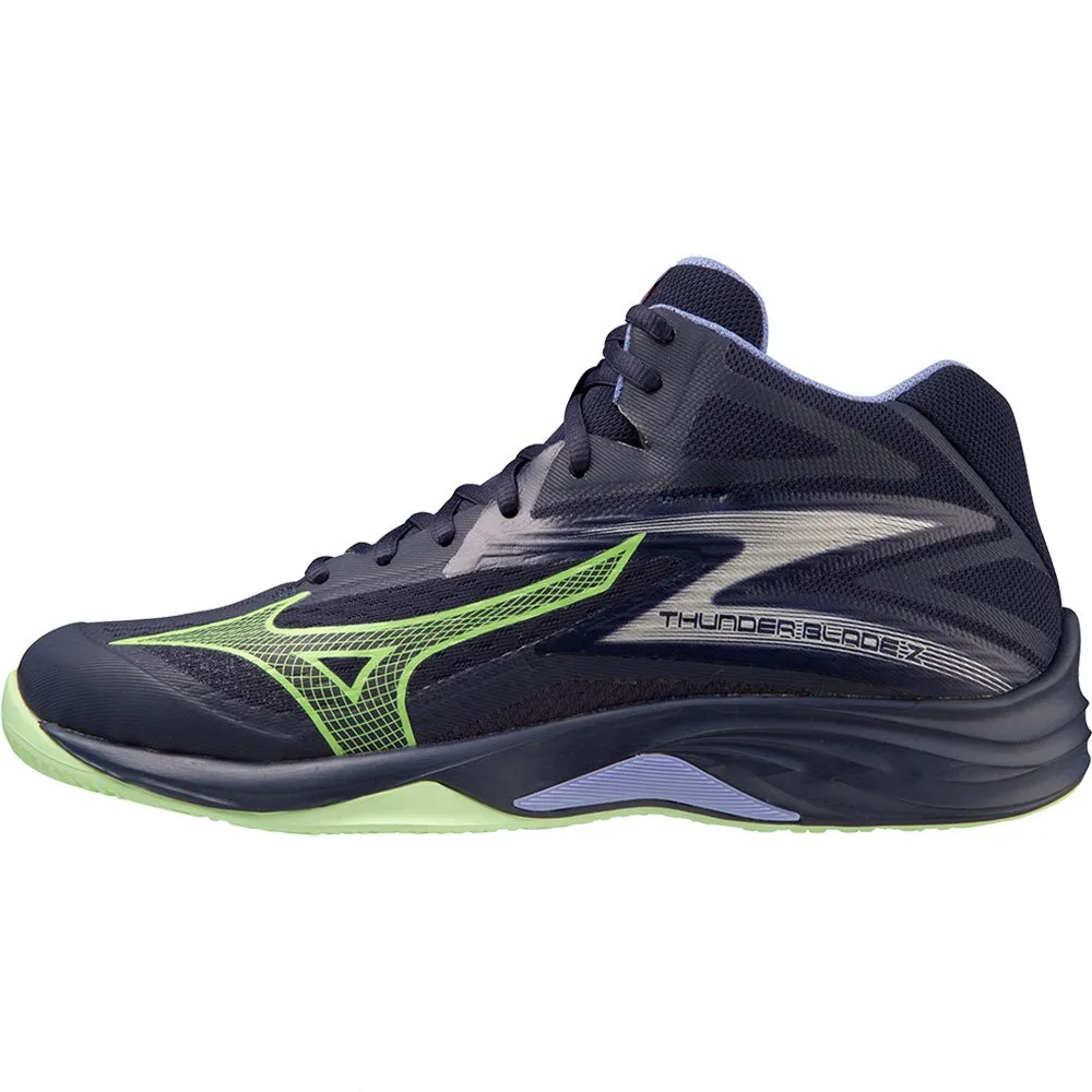 Mizuno Zapatillas de voleibol Thunder Blade Z Mid Azul | Voleibol