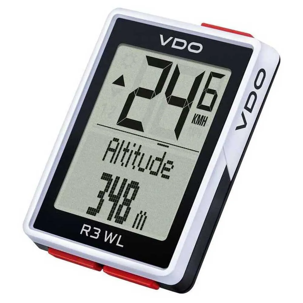 VDO R3 Wireless cycling computer, Silver | Bikeinn
