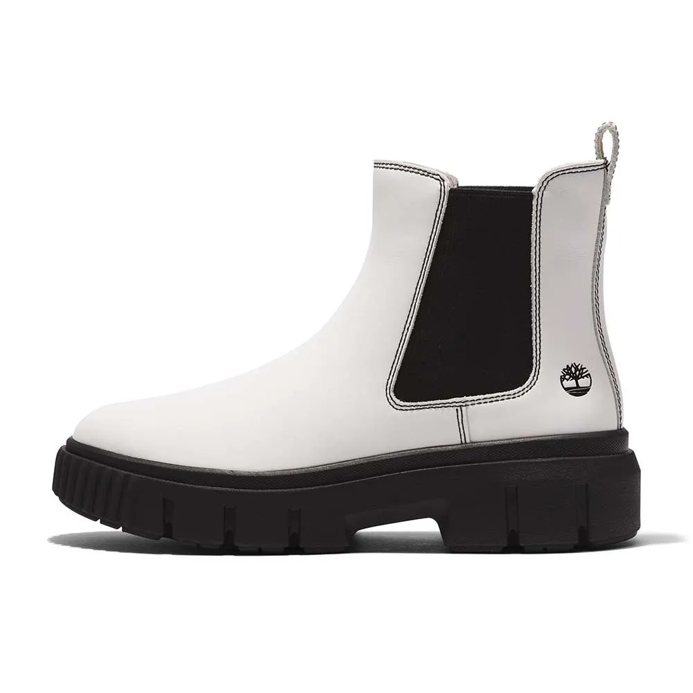 Timberland Greyfield Chelsea Boots White | Dressinn
