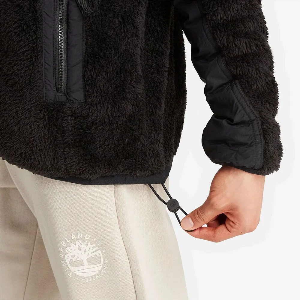 Timberland High Pile Fleece Jacket Black | Dressinn