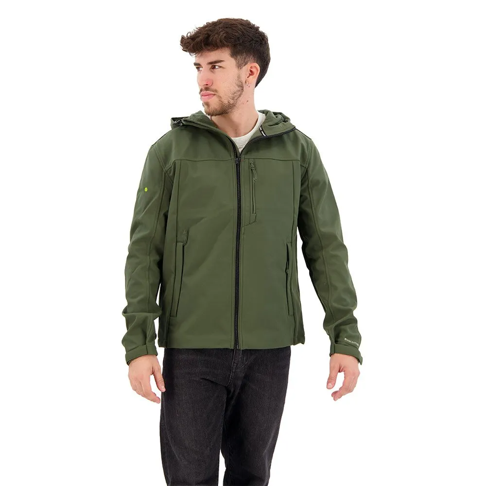 Superdry Soft Shell rain jacket Green | Dressinn