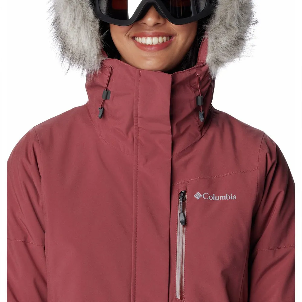Columbia Ava Alpine™ Full Zip Rain Jacket Red | Trekkinn