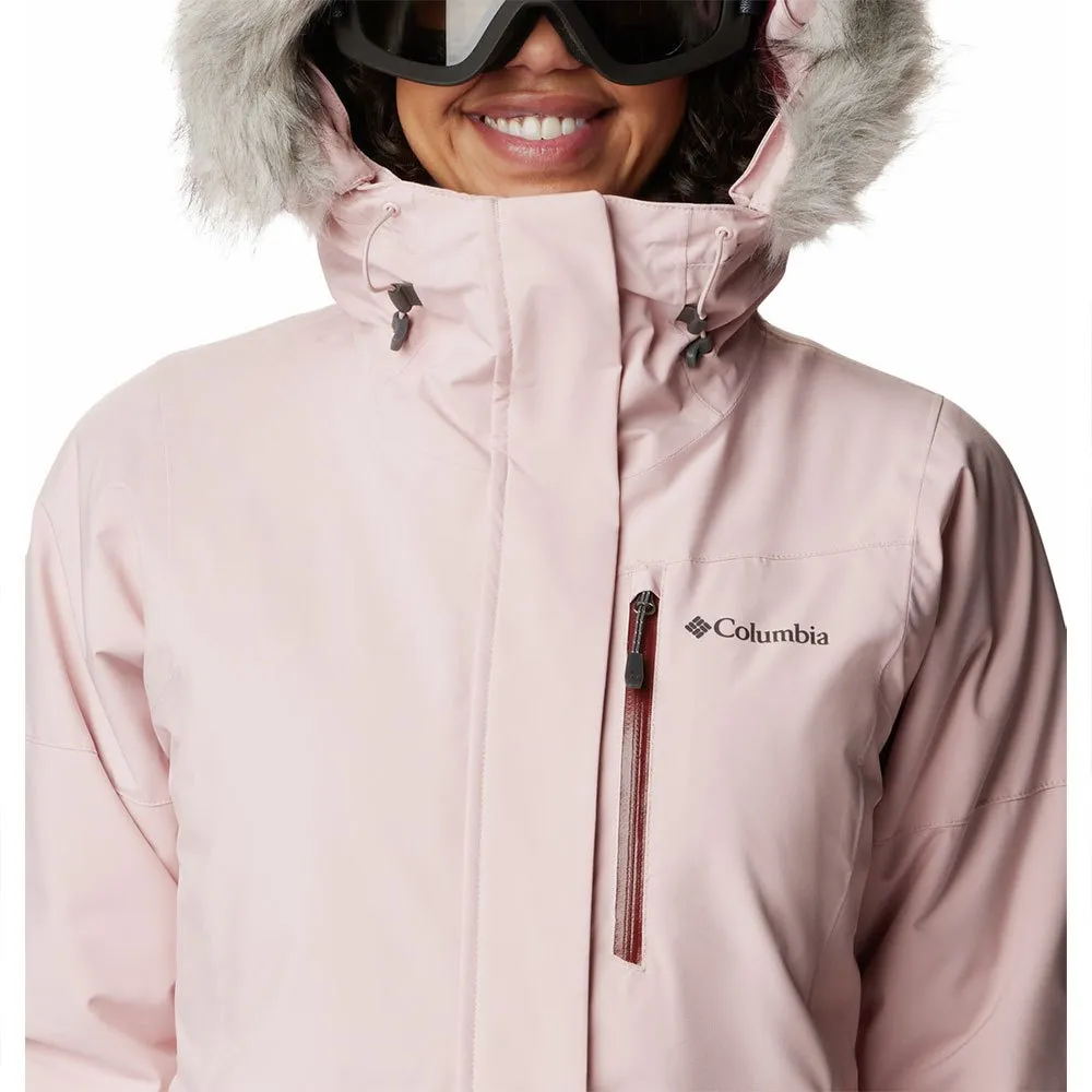 Columbia Ava Alpine™ Full Zip Rain Jacket Pink | Trekkinn