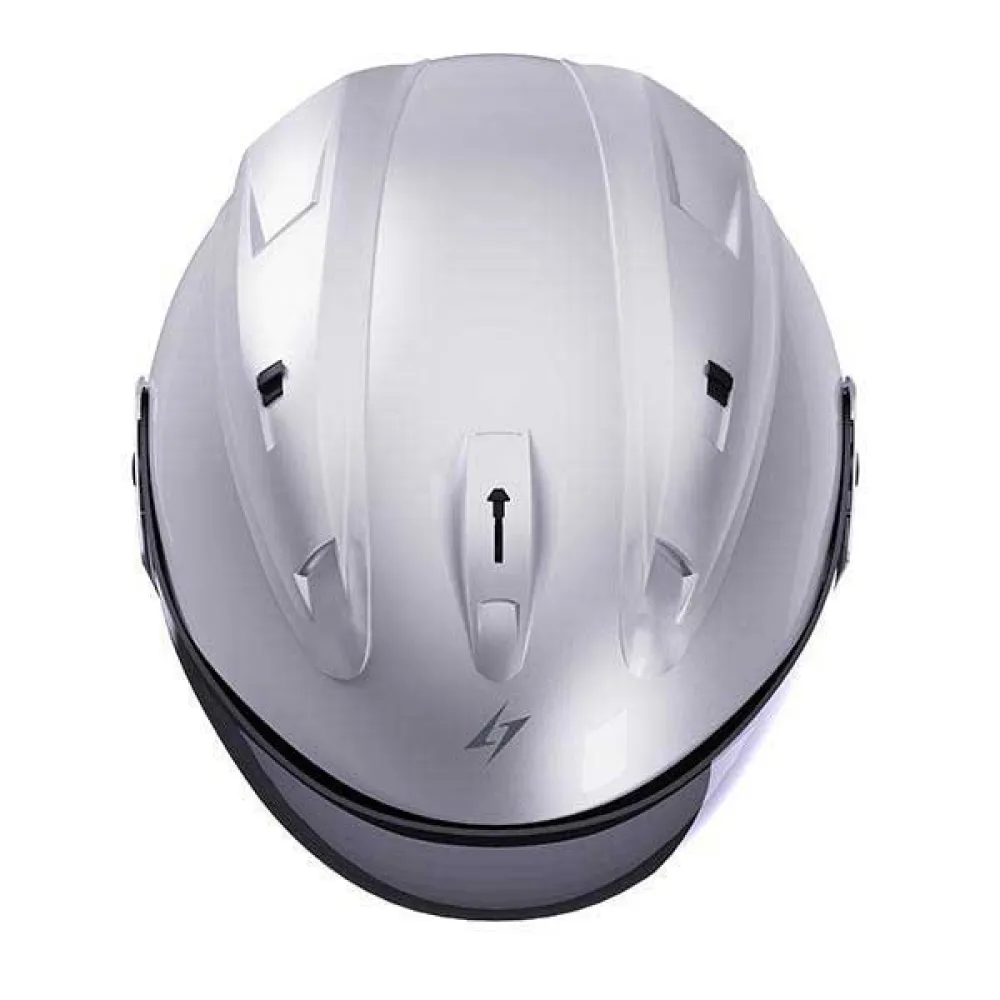 Stormer Sun Evo 2.0 open face helmet White | Motardinn