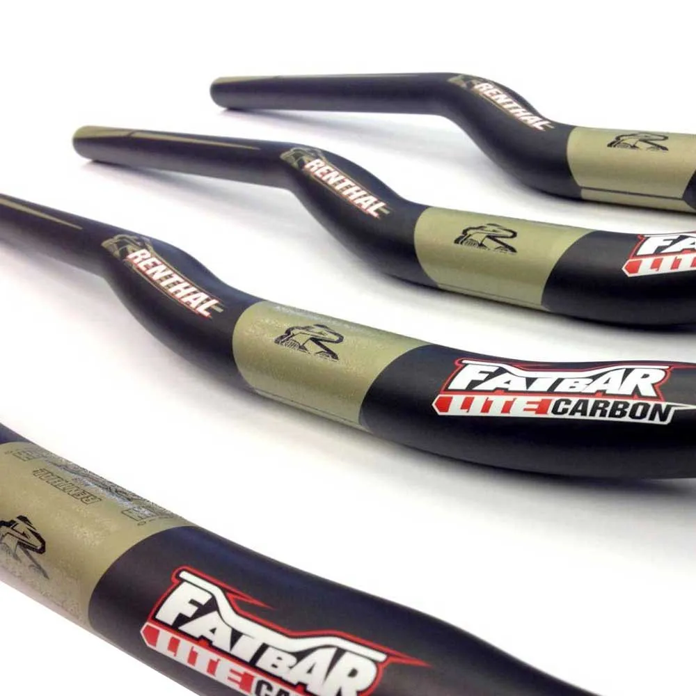 Renthal Fatbar Lite V2 Carbon Rise 30 mm Handlebar, Golden | Bikeinn