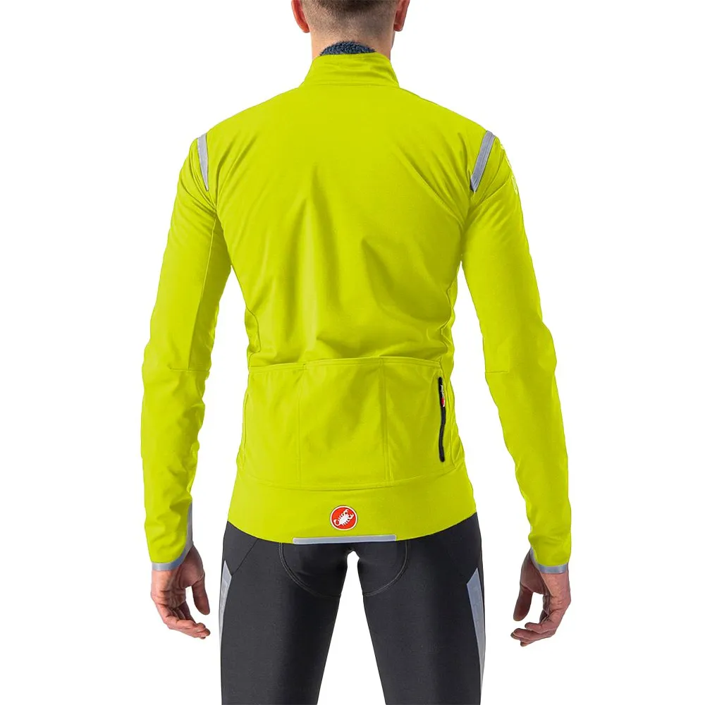 Castelli Alpha Ultimate Insulated jacket, Yellow | Bikeinn