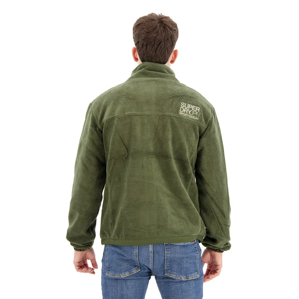 Superdry Veste Code Trekker Fleece Vert | Dressinn