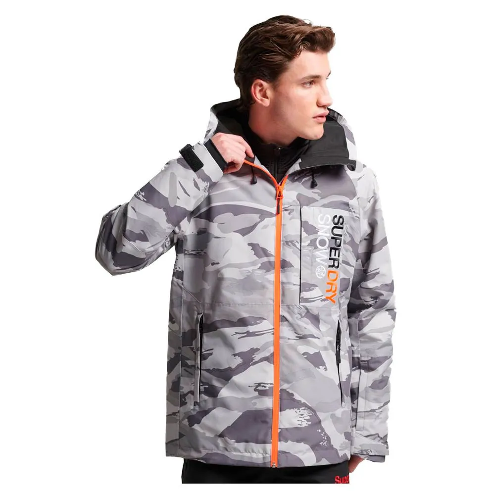 Superdry Ski Freestyle Core jacket Grey | Snowinn