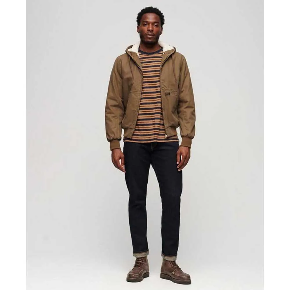 Superdry Vintage Workwear bomber jacket Brown | Dressinn