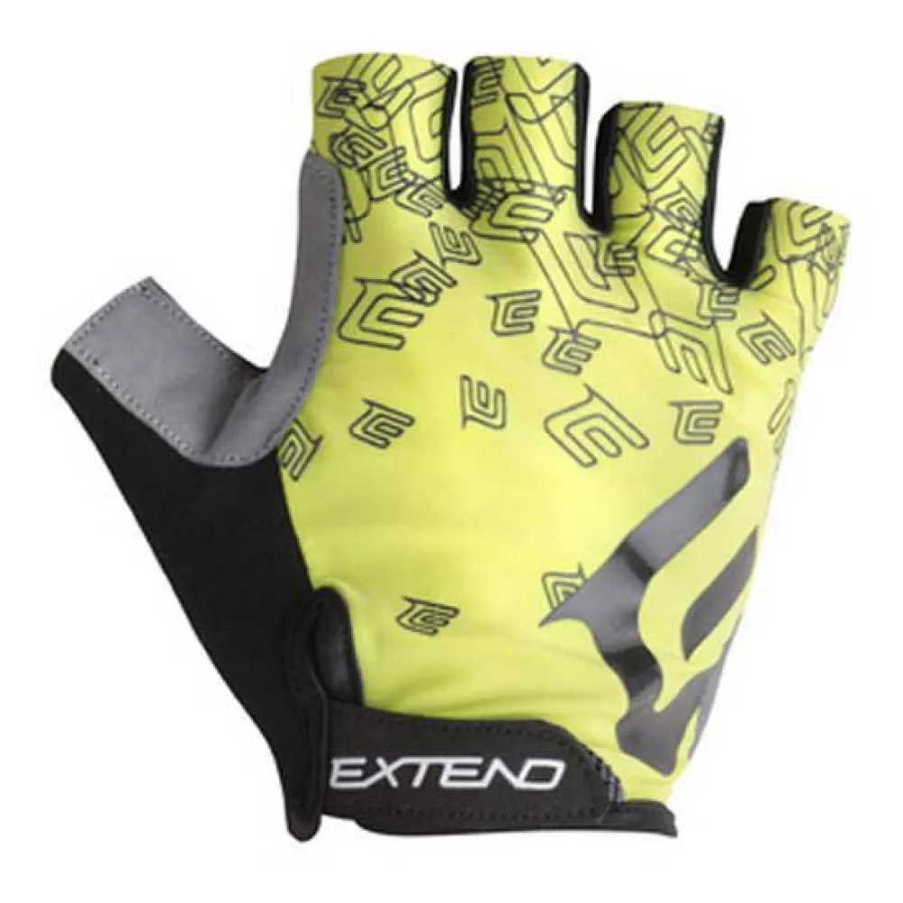 Extend Short gloves, Yellow | Bikeinn