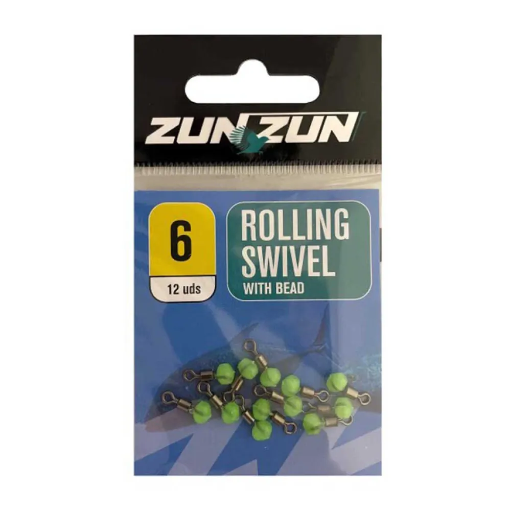ZunZun Rolling Bead Injected Wirbels 12 einheiten Golden| Waveinn