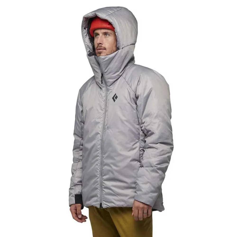 Black diamond Belay parka Grey | Trekkinn