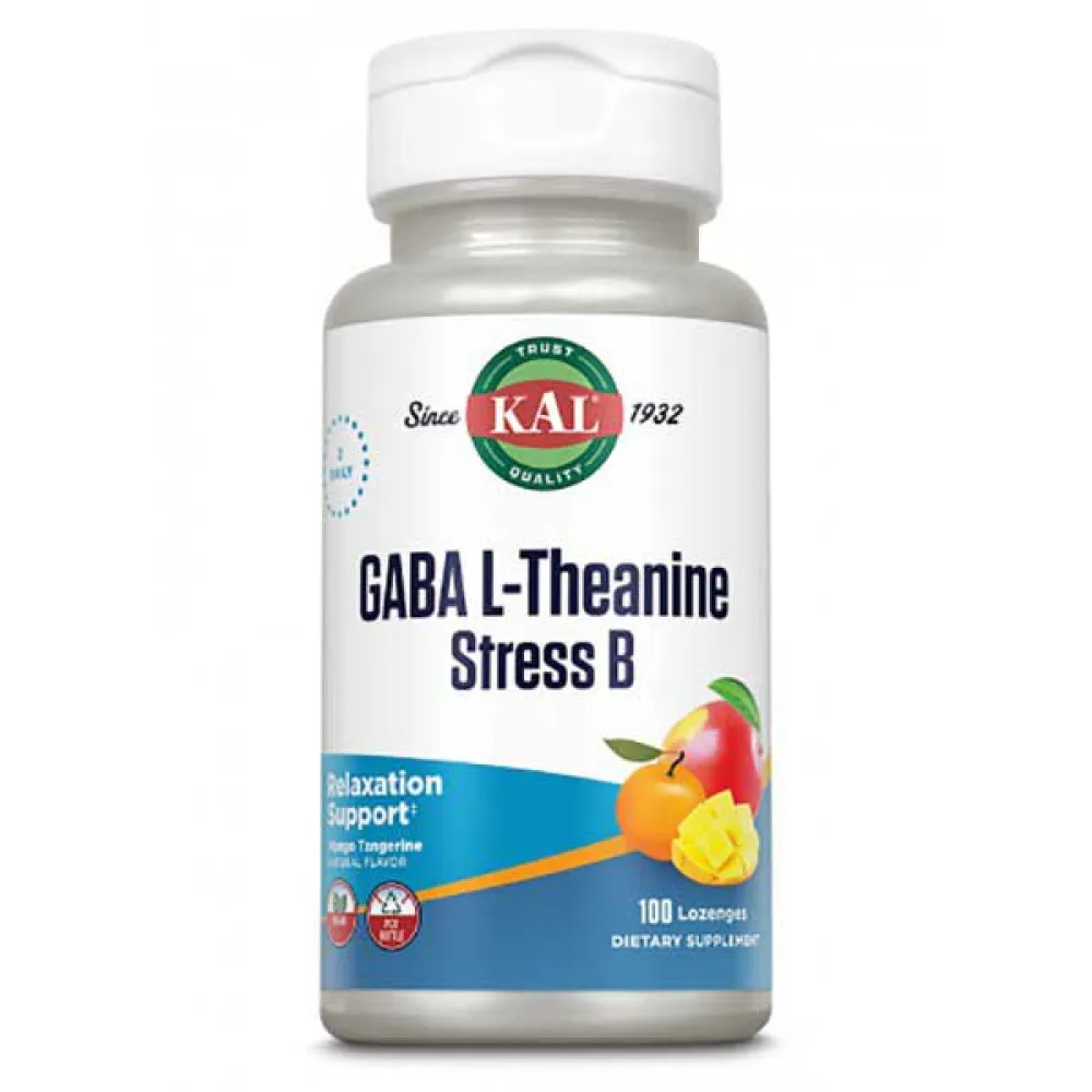 Kal Gaba L-Theanine Stress B Vitamins, Clear | Bikeinn