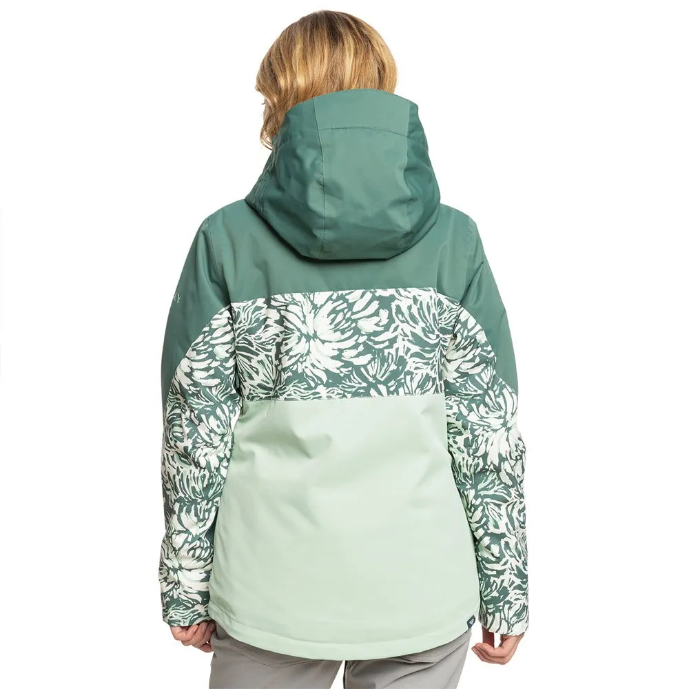 Roxy Jetty Block Jacket Green | Snowinn