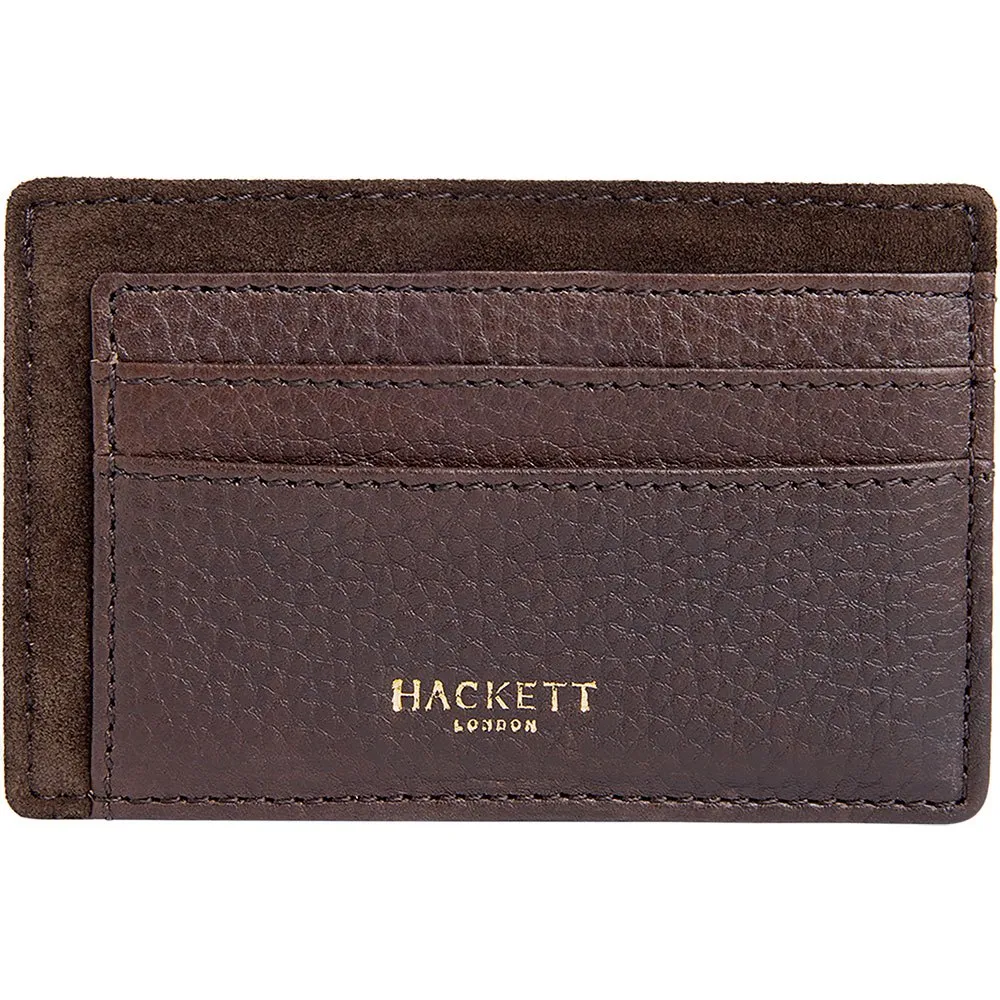 Hackett Ludgate Card Holder Wallet Brown | Dressinn