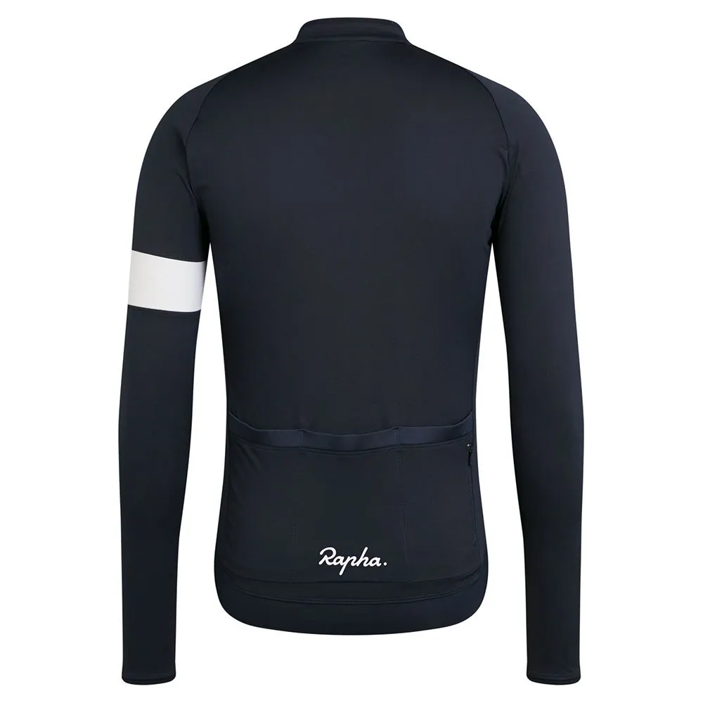 Rapha Core Langarmtrikot, Schwarz | Bikeinn