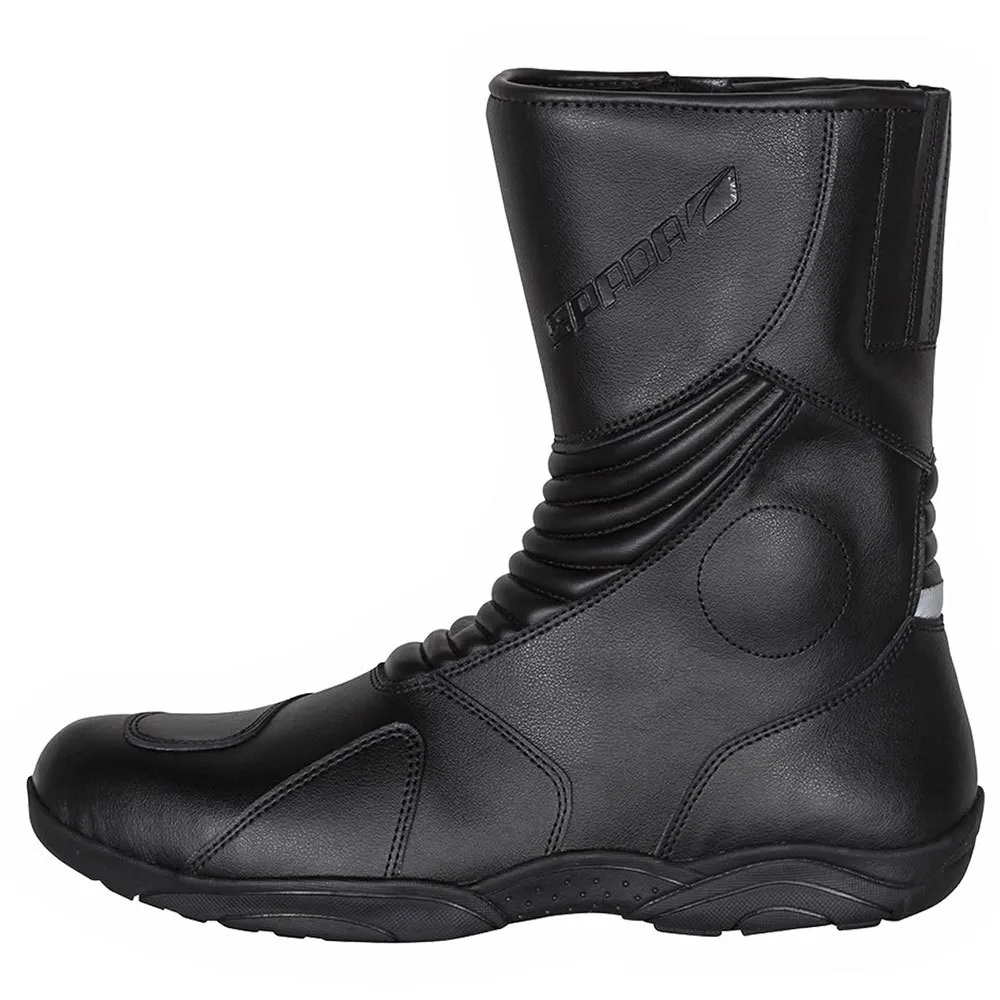 Spada Seeker CE WP Motorcycle Boots Black | Motardinn