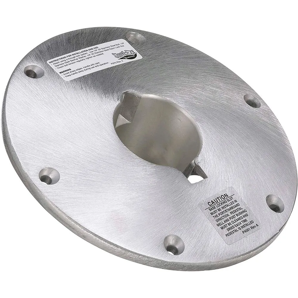 Attwood Aluminium Round Wedge Plate | Waveinn
