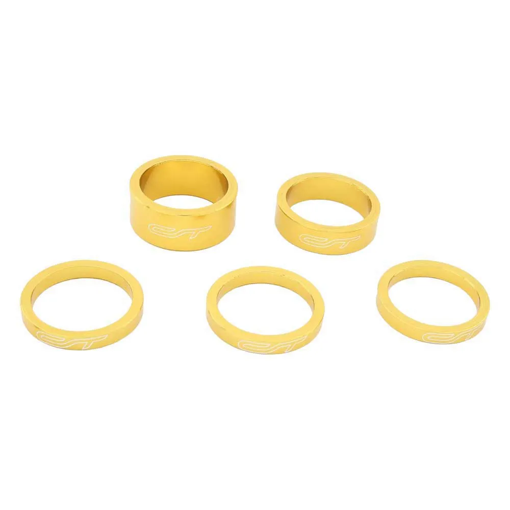 Contec Select 1-1/8´´ Headset Spacers Set, Golden | Bikeinn