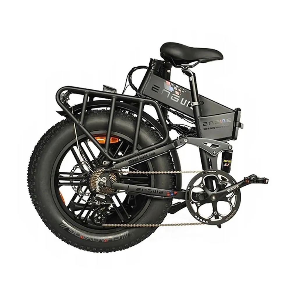Engwe E-Bike Engine Pro 750W Folding Electric Bike, Black | Bikeinn