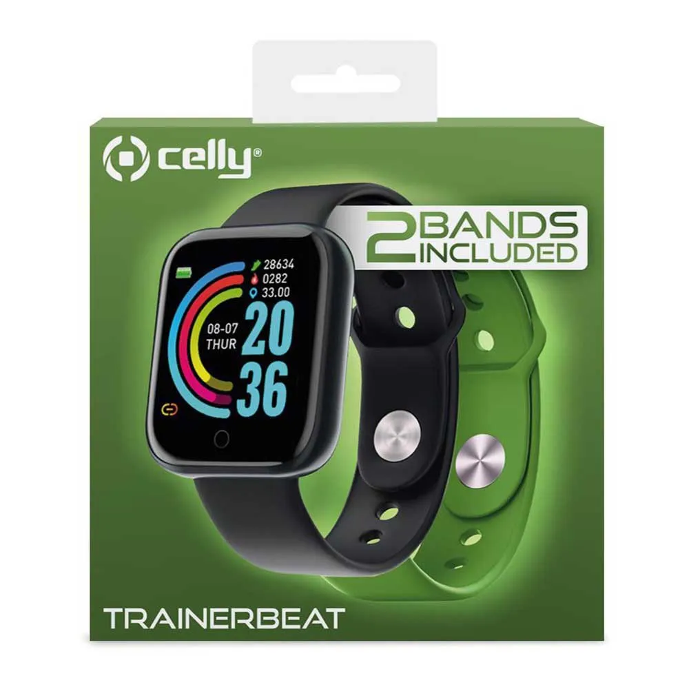 Celly TrainerBeat smartwatch, Silver | Bikeinn