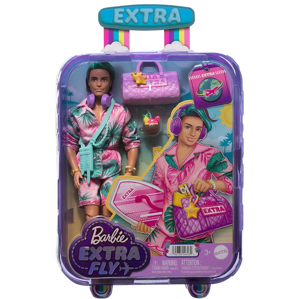 Barbie Extra Fly Playa doll Pink | Kidinn