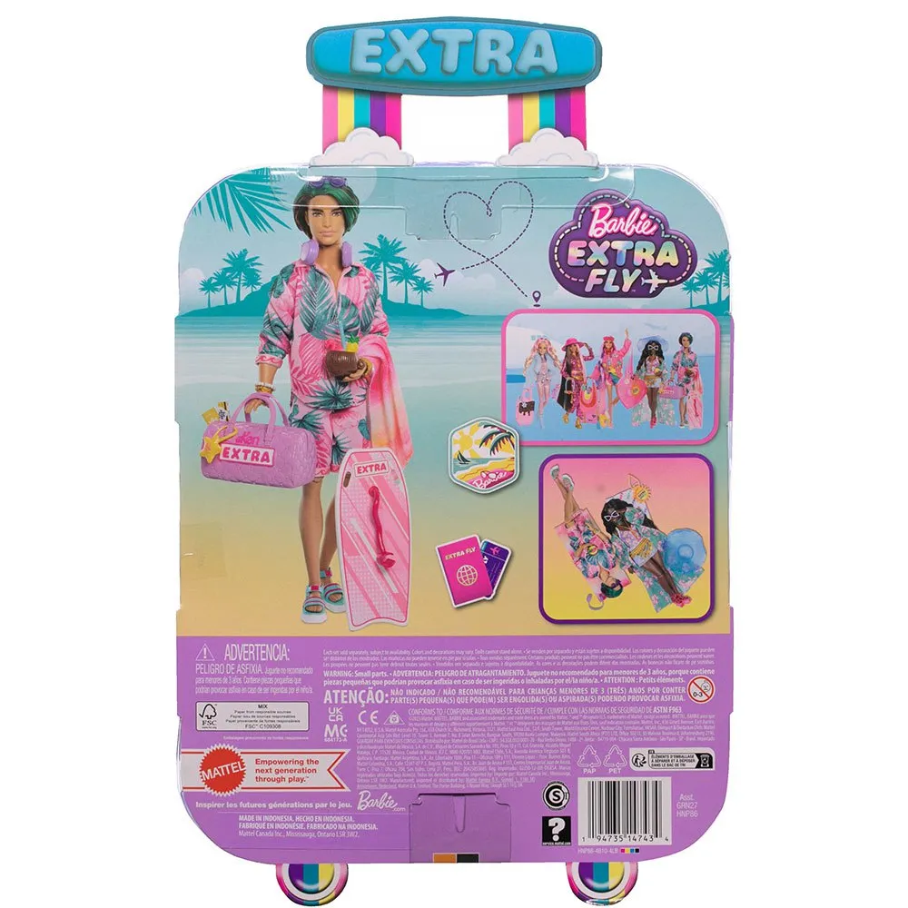 Barbie Extra Fly Playa doll Pink | Kidinn