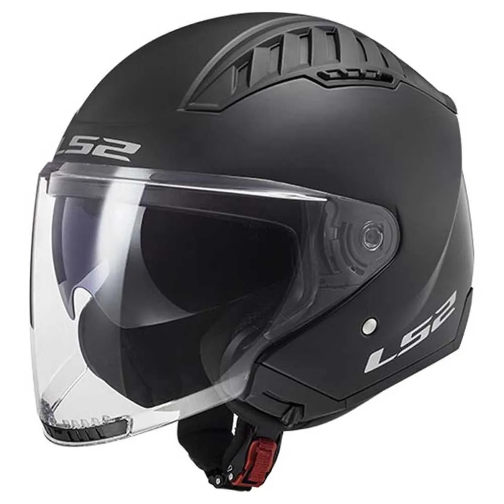 LS2 OF600 Copter II open face helmet Black | Motardinn