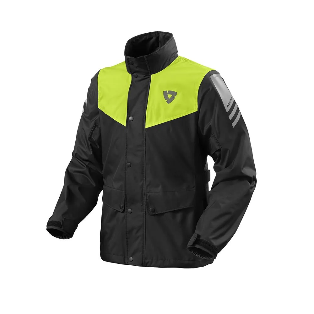 Revit Nitric 4 H2O Rain Jacket Black | Motardinn