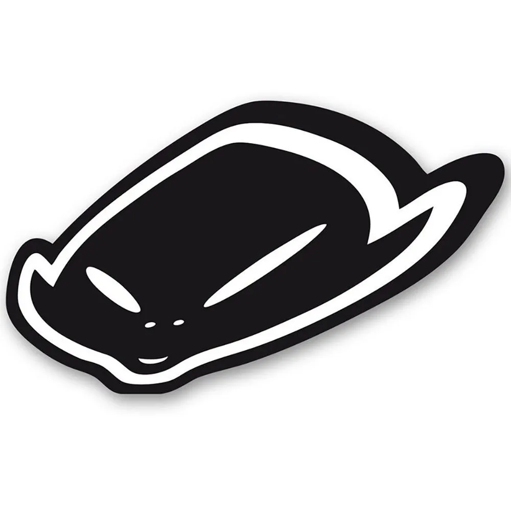 UFO AD01924 Sticker Black | Motardinn