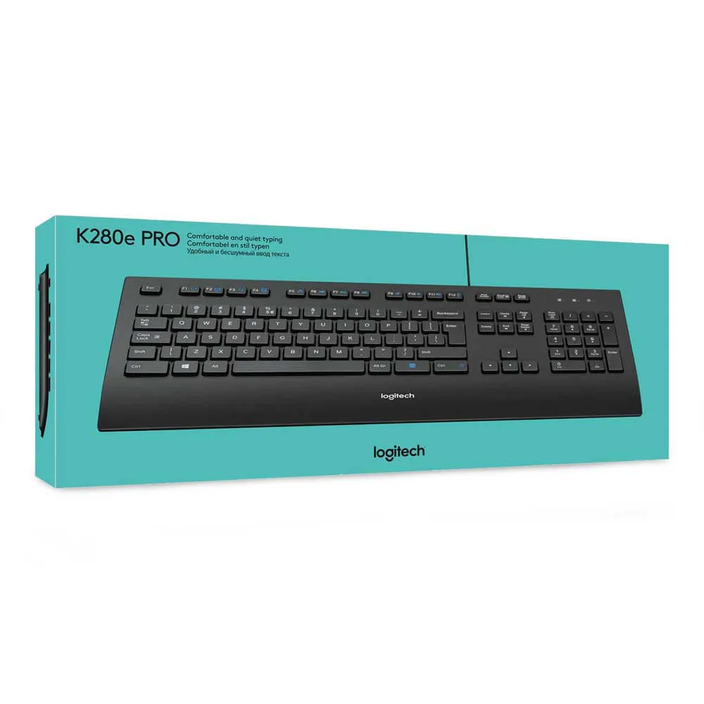 Logitech K280E keyboard Black | Techinn