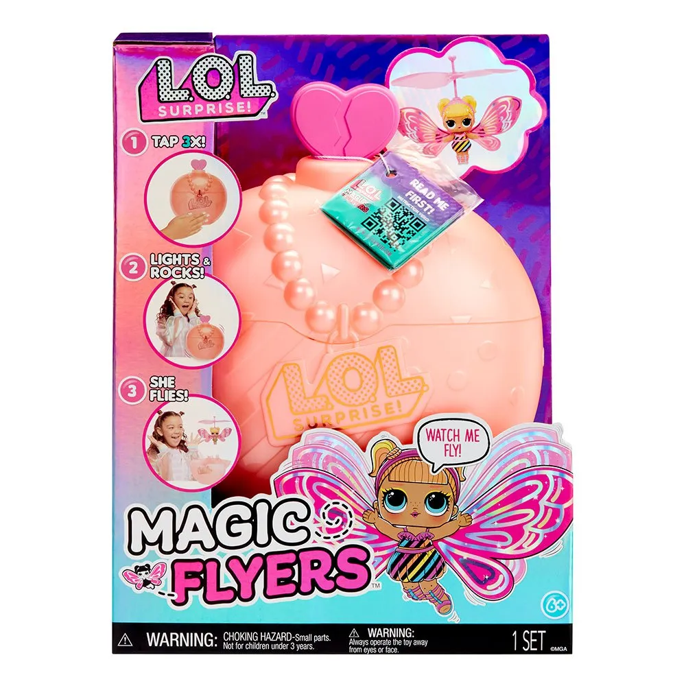 Lol surprise Muñeca Voladora Magic Wishies Sky Starling Rosa| Kidinn