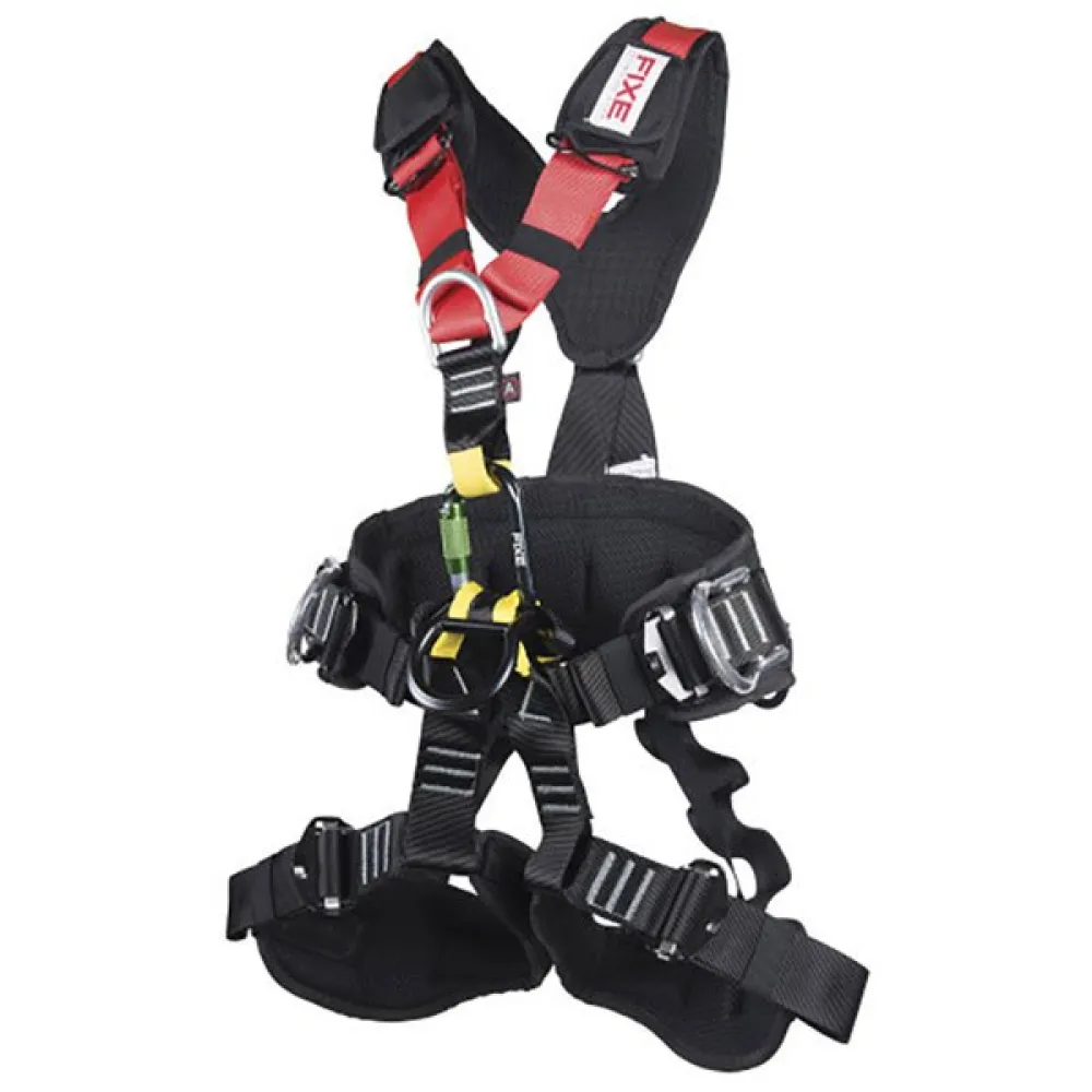 Fixe climbing gear Challenger Complete Harness Black | Trekkinn