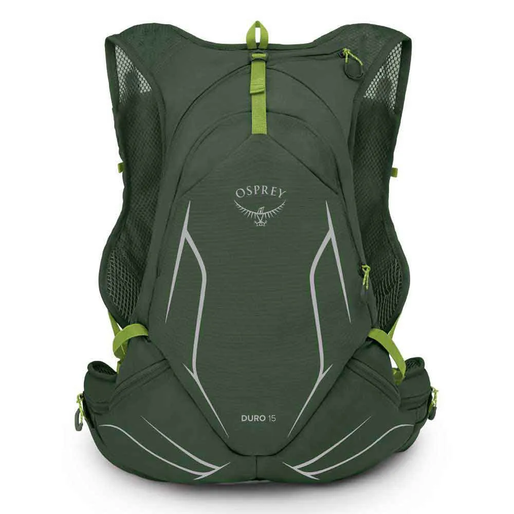 Osprey Duro 15 hydration backpack, Green | Bikeinn